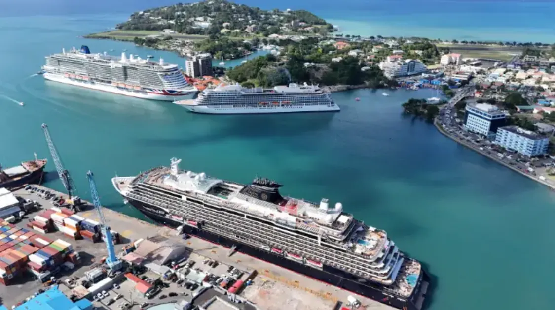 Saint Lucia: Port Castries welcomes three cruise ships bringing over ...