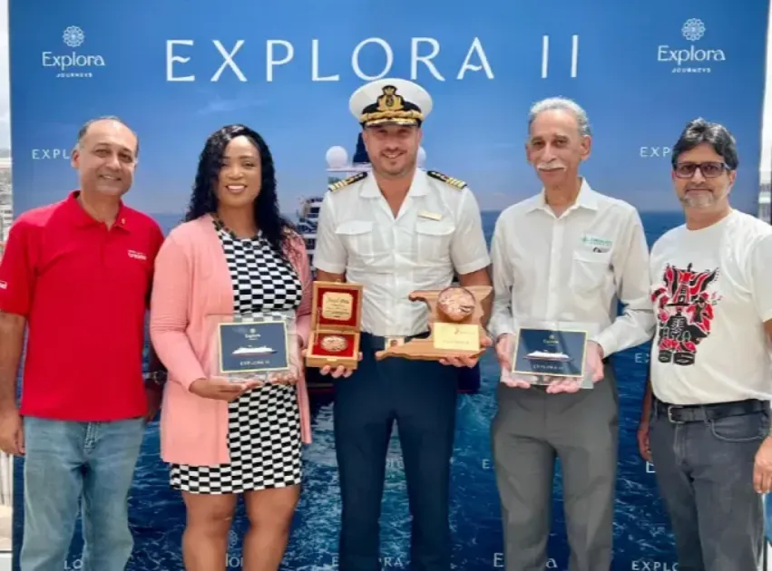 MSC Explorer II makes Inaugural Visit to Trinidad, passengers celebrate ...