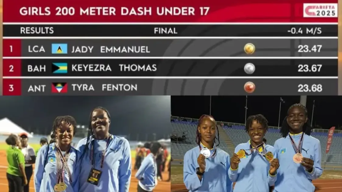 Jady Emmanuel’s double Gold leads Saint Lucia to sixth place finish at ...