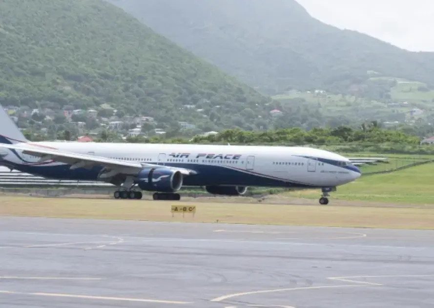 St Kitts and Nevis welcomes first Air Peace flight from Nigeria ...