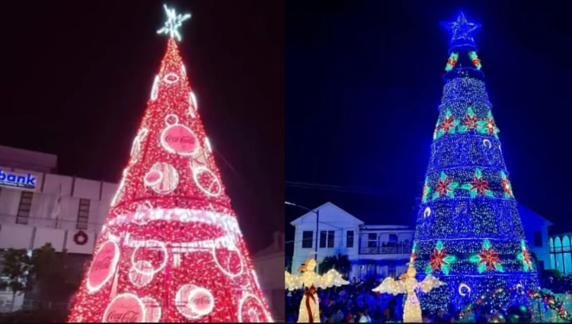 Belize City Christmas Tree Lighting Ceremony Sponsored by Coca-Cola ...