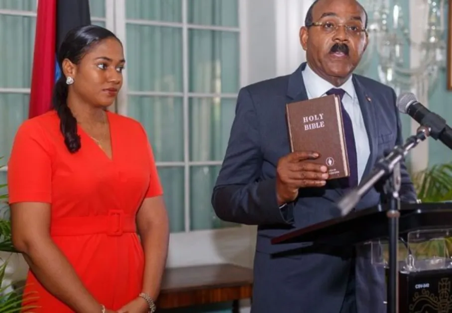 Antigua and Barbuda: Gaston Browne swears in as the Prime Minister ...