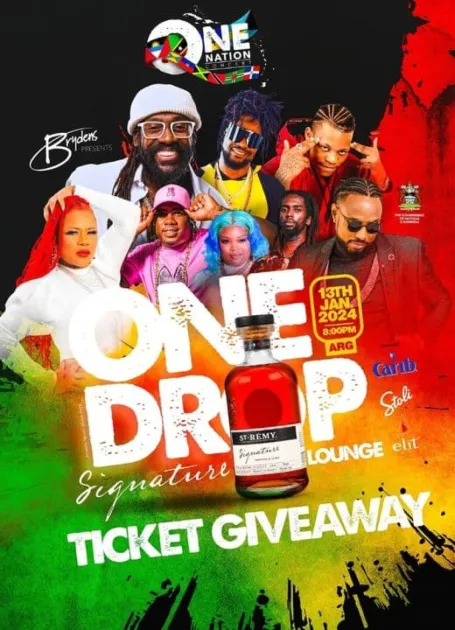 VIP Ticket giveaway alert for One Nation Concert in Antigua - Writeups ...