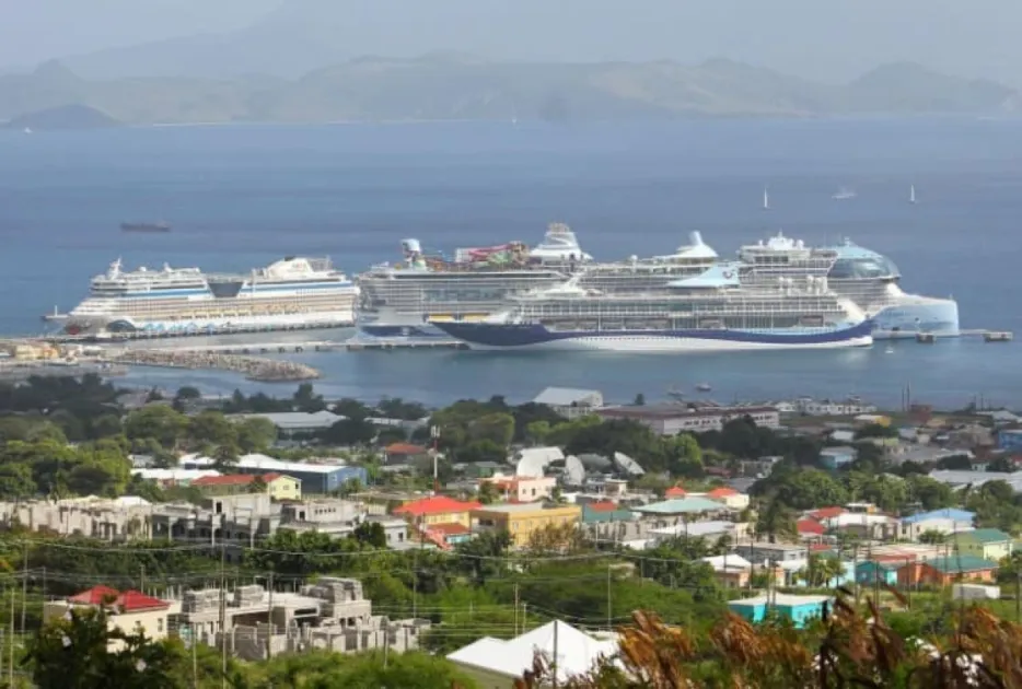 St Kitts and Nevis: Port Zante welcomes 3 cruises simultaneously ...
