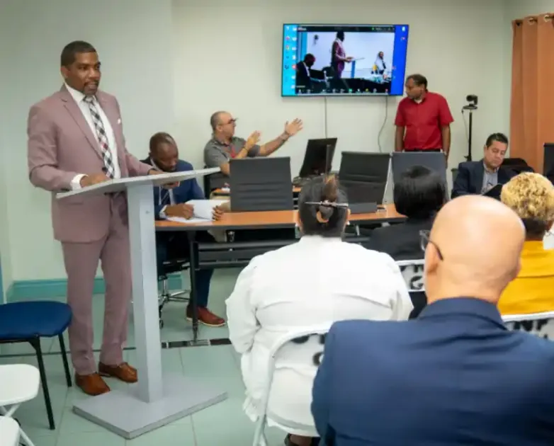 PM Terrance Drew aims to construct climate-smart hospital, hosts ...