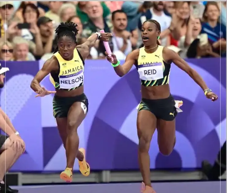Jamaican women’s 4x100m relay team blazes into Paris finals, poised for ...