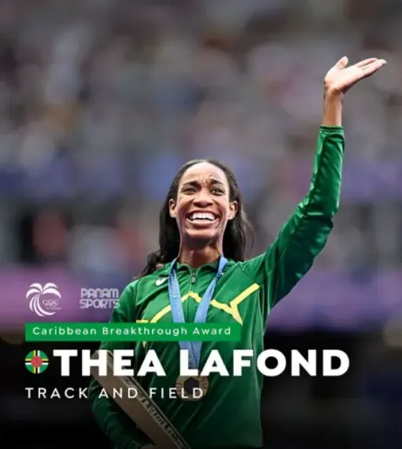 Olympic medallist Thea Lafond wins Caribbean Breakthrough Award 2024 ...
