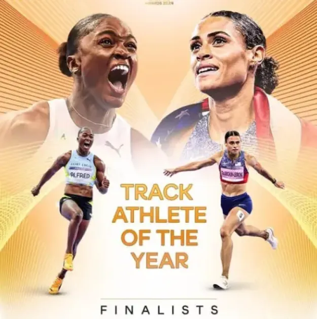 Olympic double medallist Julien Alfred nominated for Female Track ...